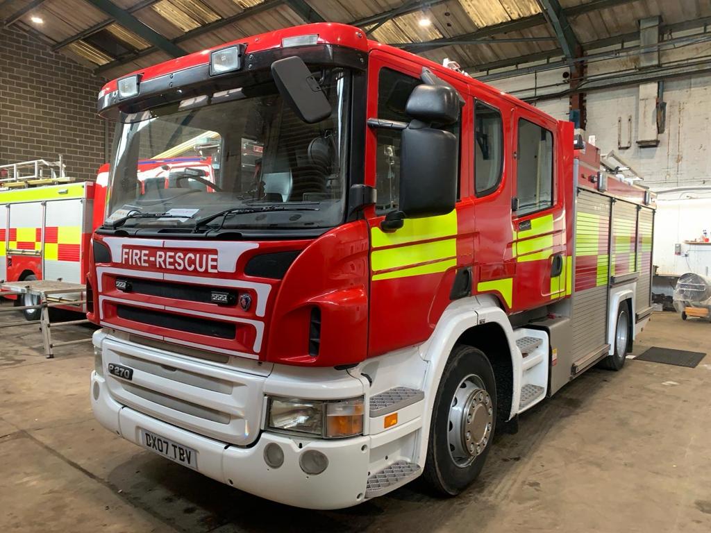 Scania P270 Type B Fire Engine - Type B Water Tender Ladders for sale ...