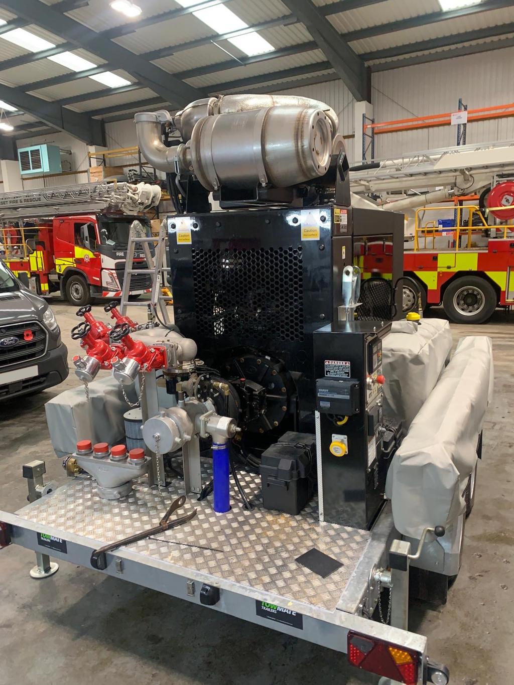 1500GPM TRAILER MOUNTED MOUNTED FIRE FIGHTING PUMP UNIT - BRAND NEW ...