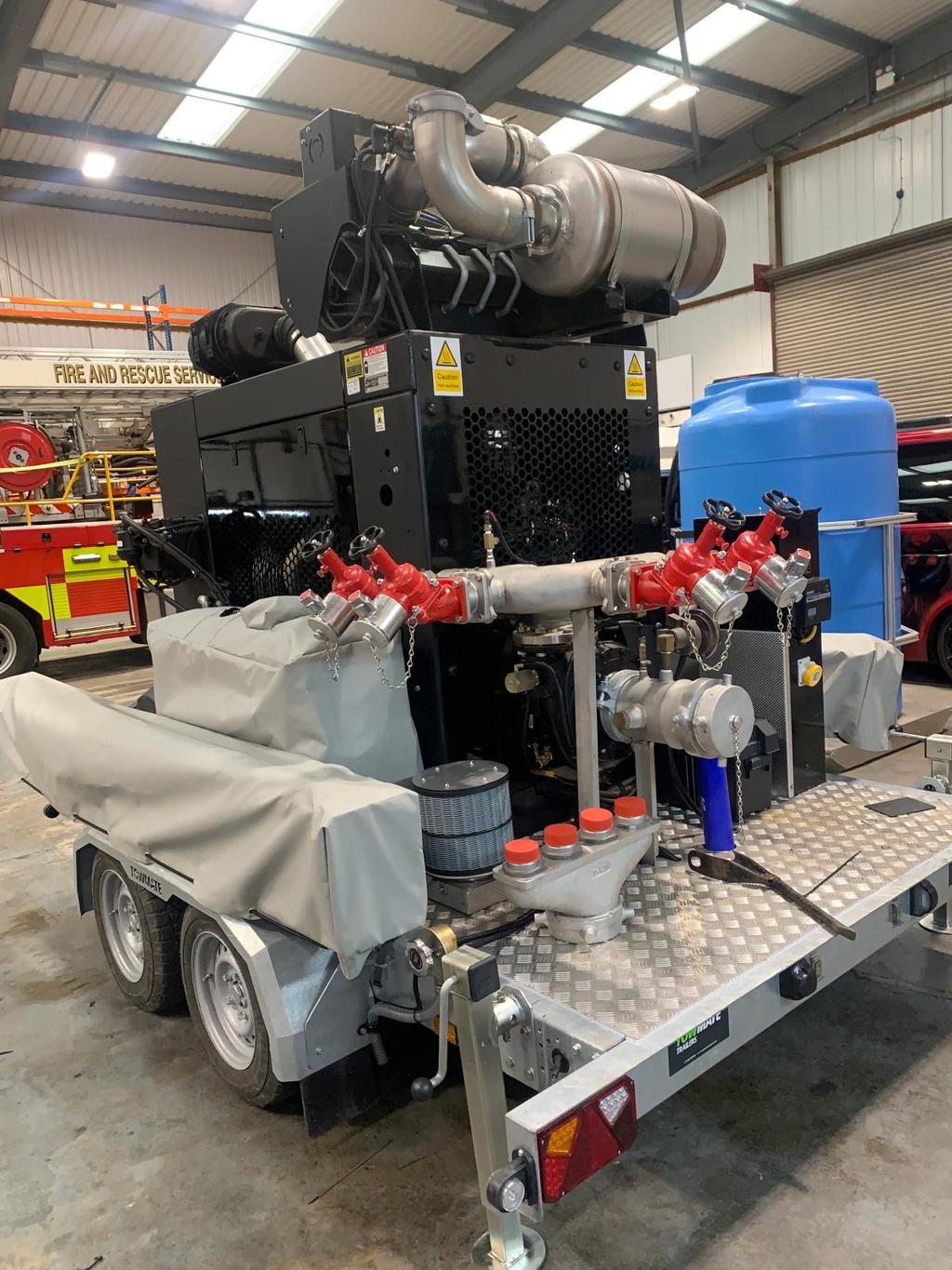 1500GPM TRAILER MOUNTED MOUNTED FIRE FIGHTING PUMP UNIT - BRAND NEW ...
